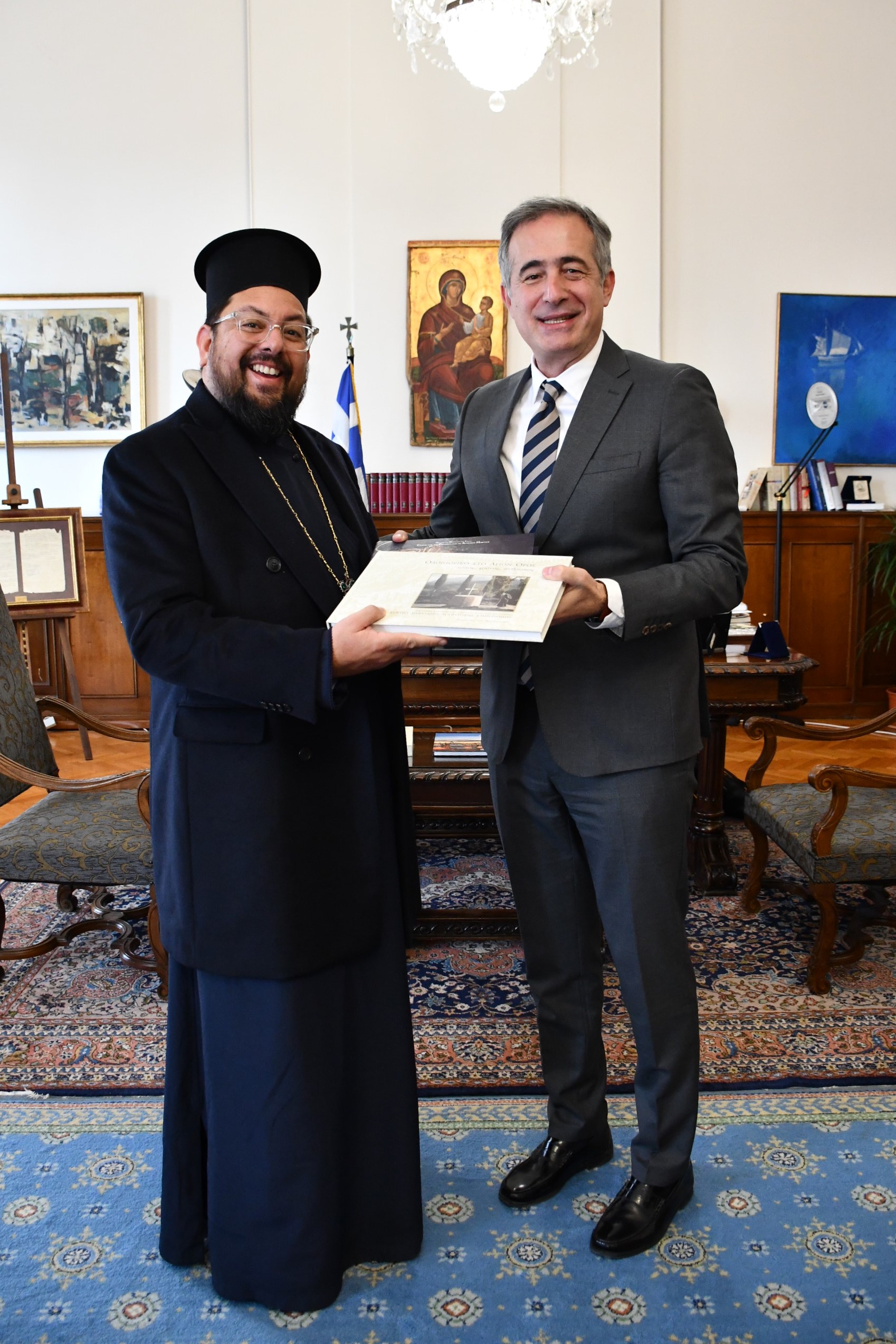 Συνάντηση του Υφυπουργού Μακεδονίας και Θράκης Στάθη Κωνσταντινίδη με ...