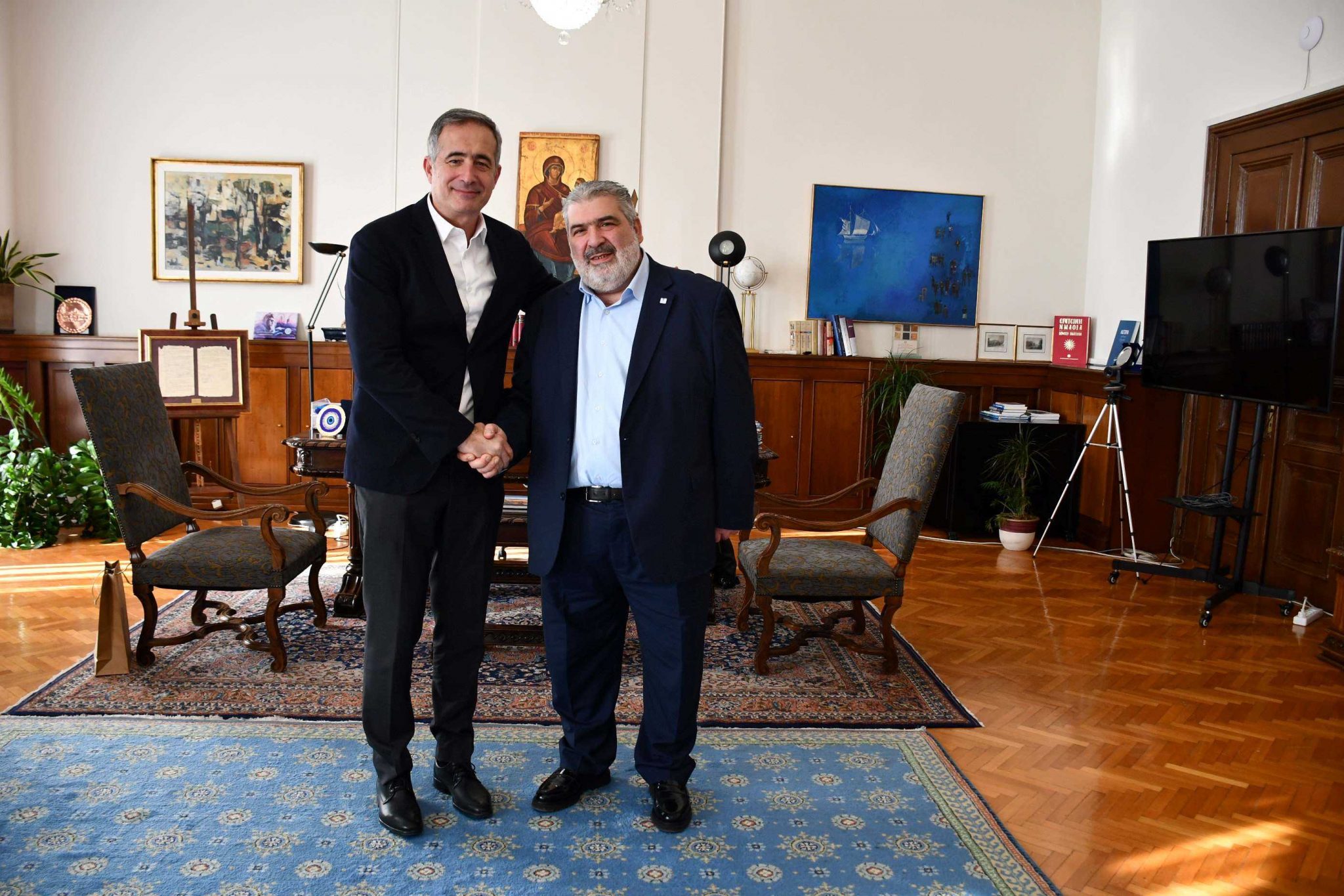 Συνάντηση του Υφυπουργού Μακεδονίας και Θράκης με τον Δήμαρχο Εορδαίας ...